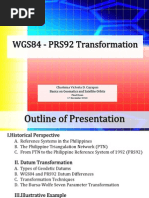 Spatial Reference Used in The Philippines | PDF | Geodesy | Geography