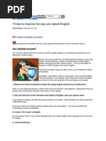 Cicely Berry Voice Warm-Up Exercises | PDF | Wellness