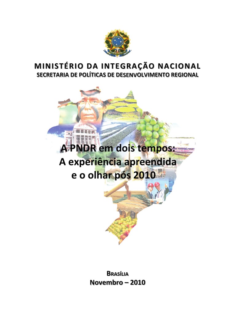 A PNDR em 2 Tempos | PDF | Economia | Brasil