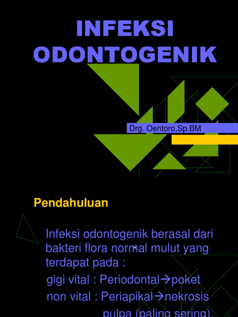Infeksi Odontogenik | PDF