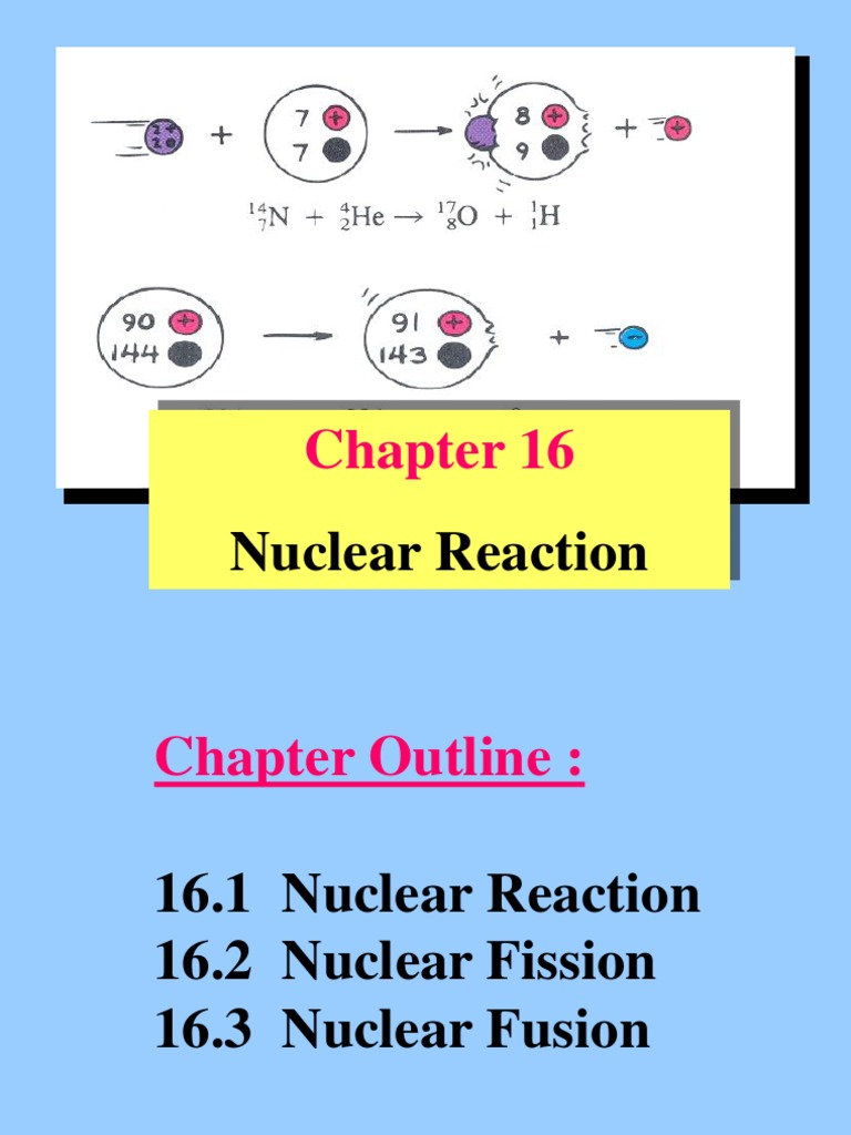 Overview of Nuclear Reactions | PDF | Nuclear Fusion | Nuclear Reaction
