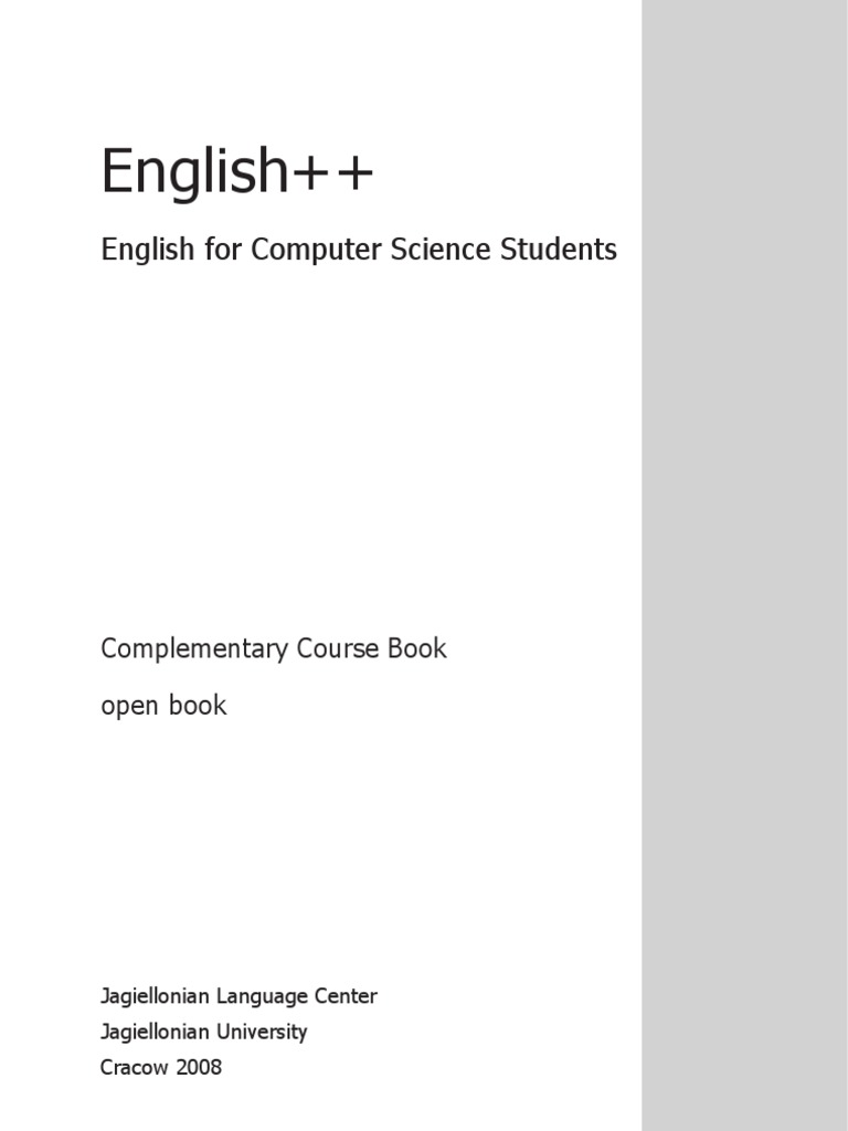 English for Computer Science