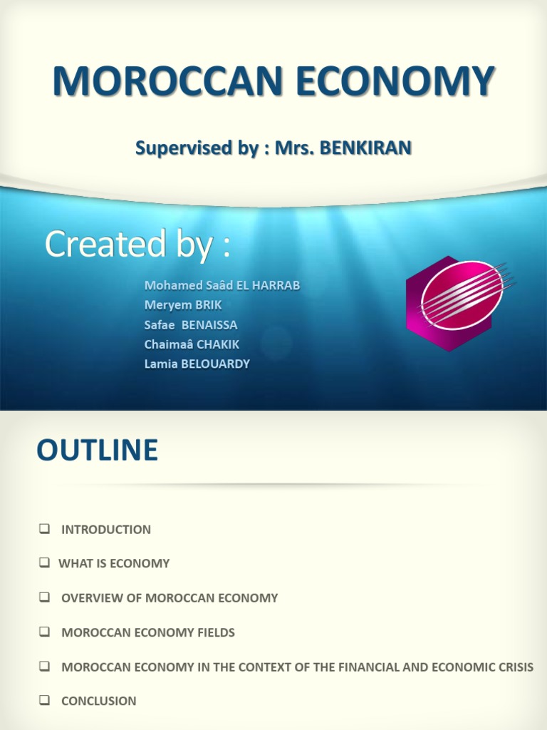 Moroccan Economy | PDF | Morocco | Economies