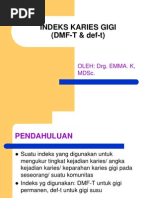Indeks DMF-T Dan Def-T | PDF