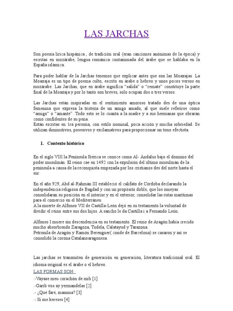 Las Jarchas | Rima | Religión y creencia