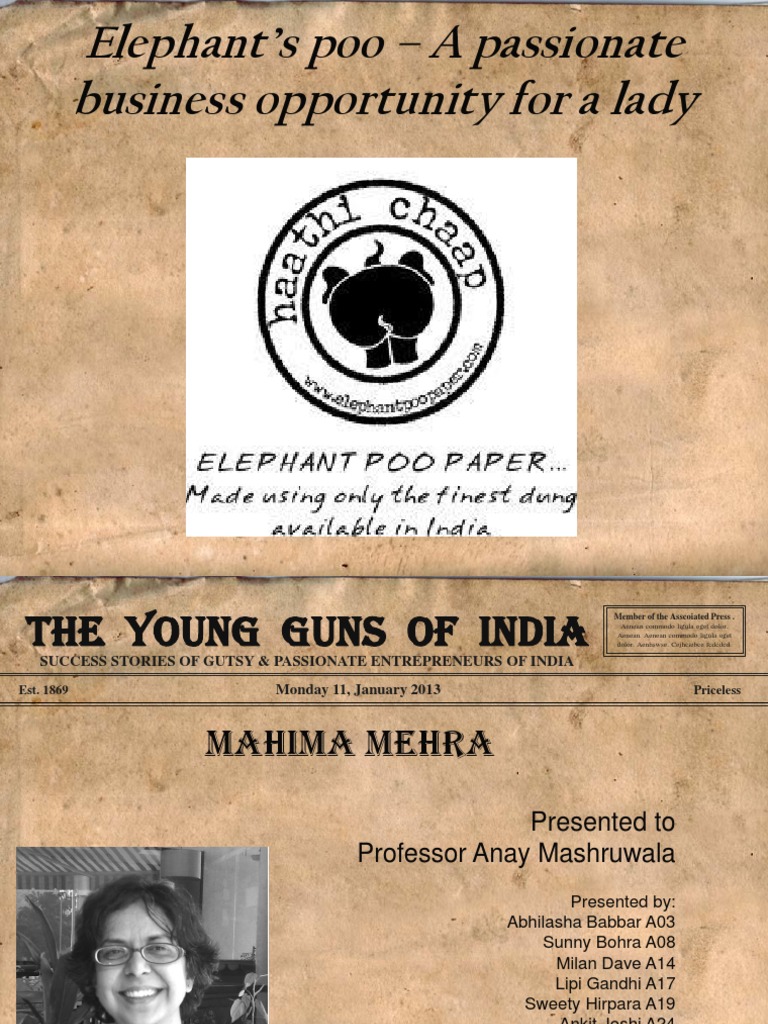 Mahima Mehra - Haathi Chaap | PDF | Business (General) | Economies