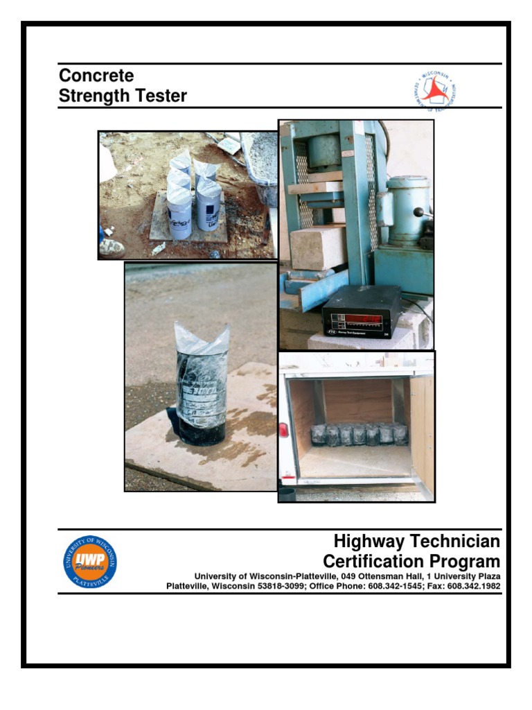 CST Manual | PDF | Concrete | Strength Of Materials