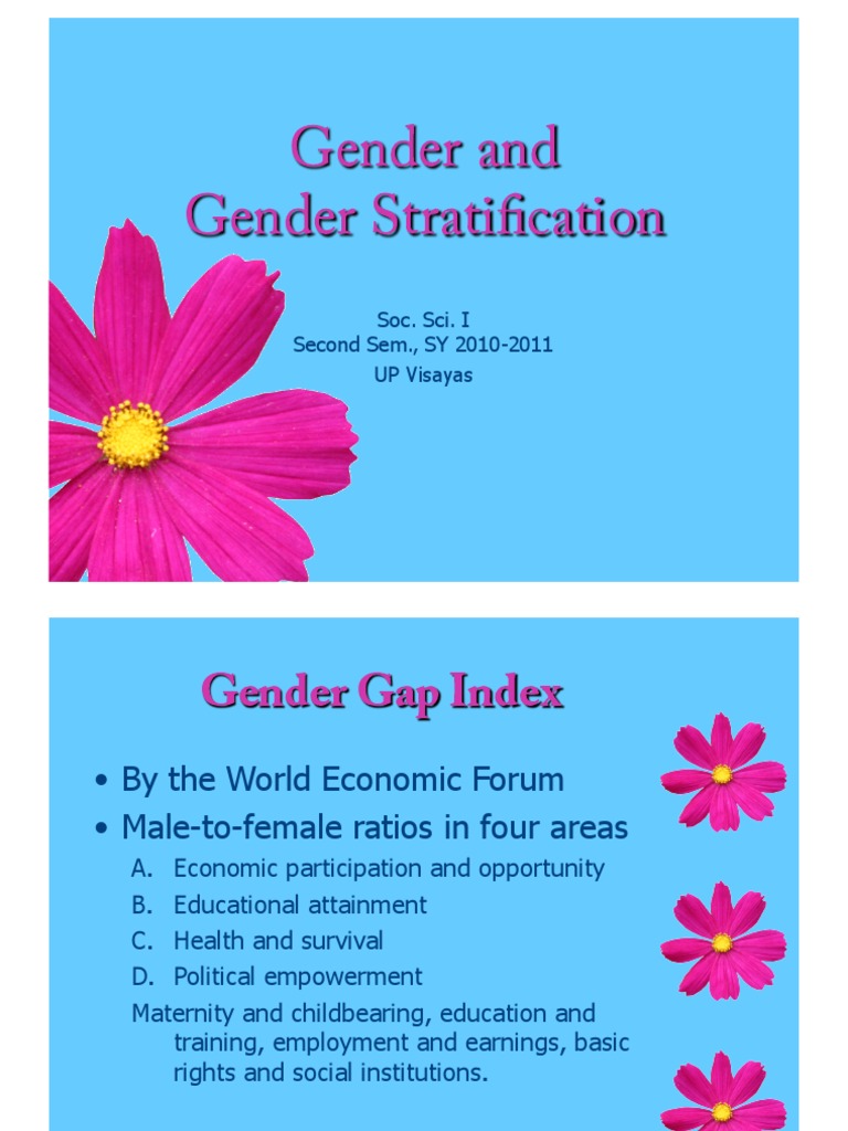 Gender Stratification | PDF | Gender Inequality | Gender Studies