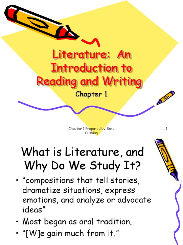 Why We Study Literature | Genre | Poetry