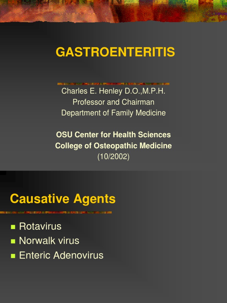 Gastroenteritis Overview and Management | PDF | Diarrhea | Gastroenterology