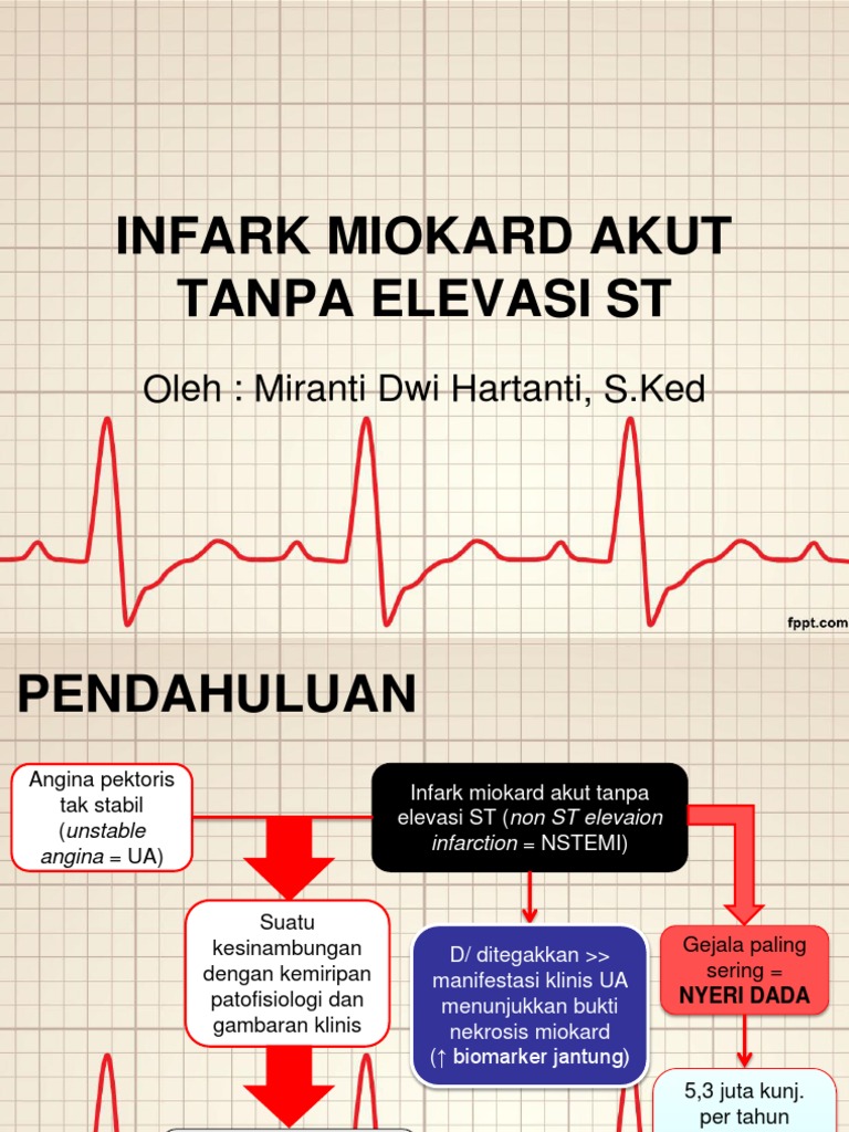 Infark Miokard Akut Tanpa Elevasi ST | PDF | Sains & Matematika