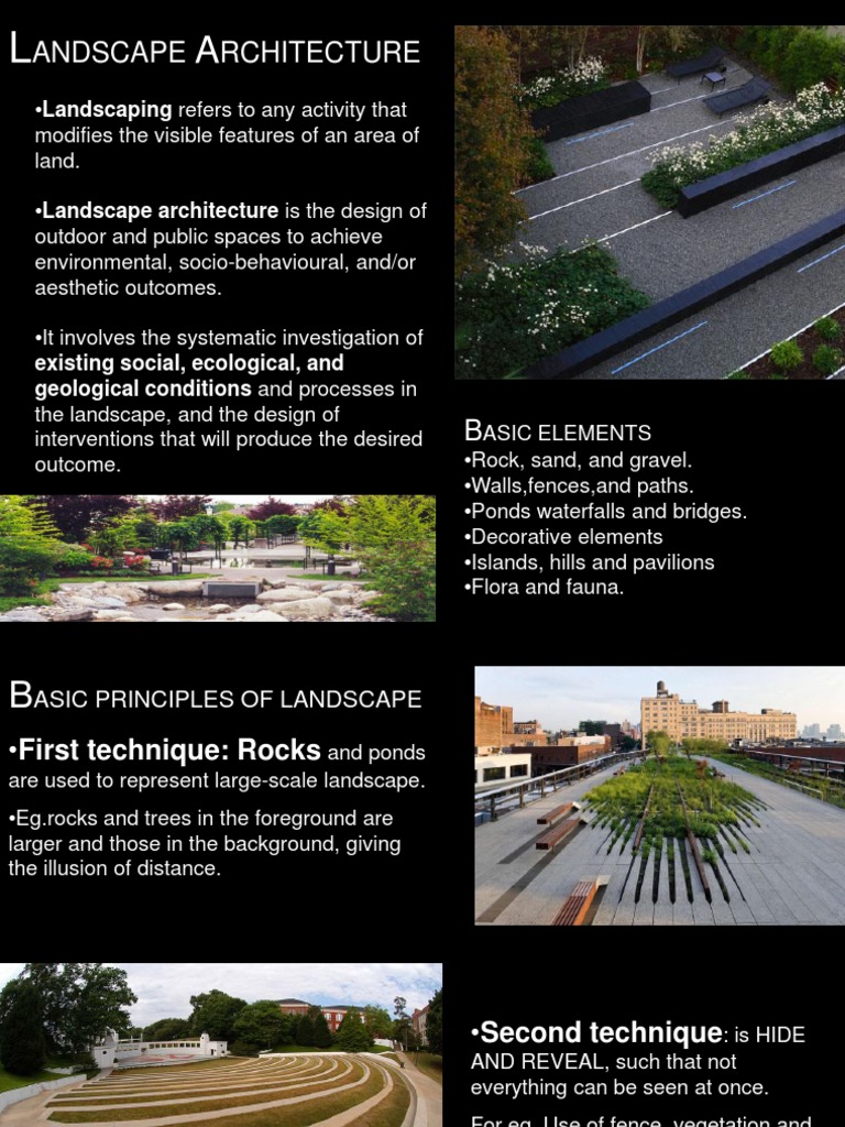 Landscape Architecture | PDF | Landscape | Gardens