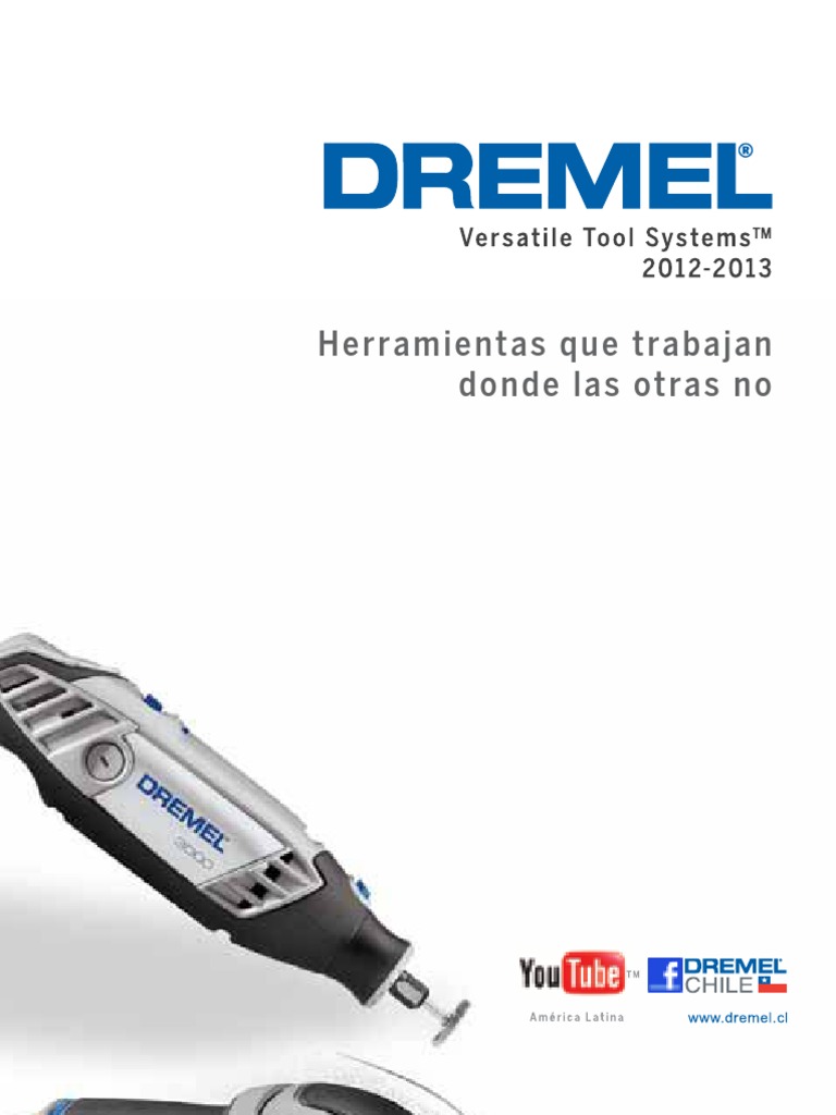 Catalogo Dremel 2012 | PDF | Herramientas | Soldadura