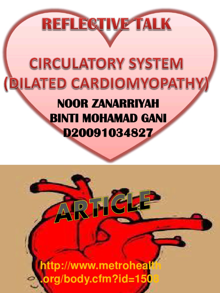 Circulatory System Article | PDF | Heart Failure | Artificial Cardiac ...