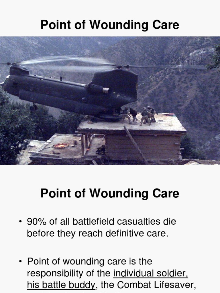 Point of Wounding Care 1 | Download Free PDF | Major Trauma | First Aid