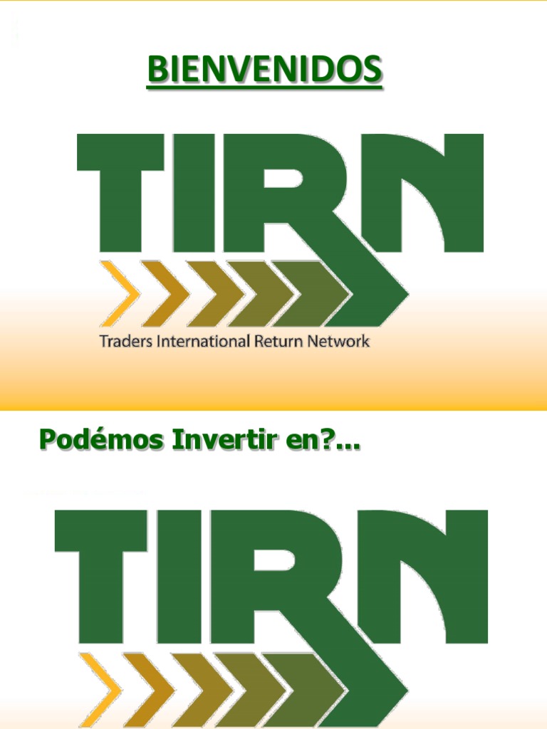 TIRN | PDF | Bancos | Inversiones