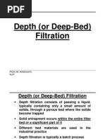 Filtration Process | PDF | Filtration | Water Purification