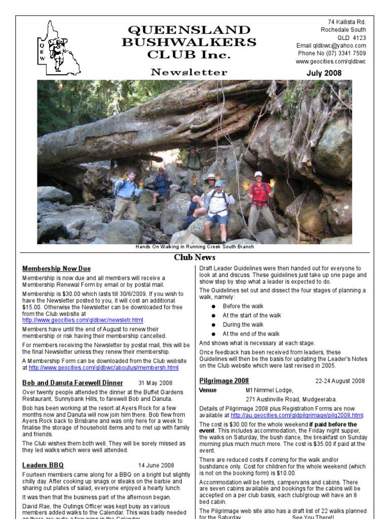 Newsletter | PDF | Yosemite National Park | National Park
