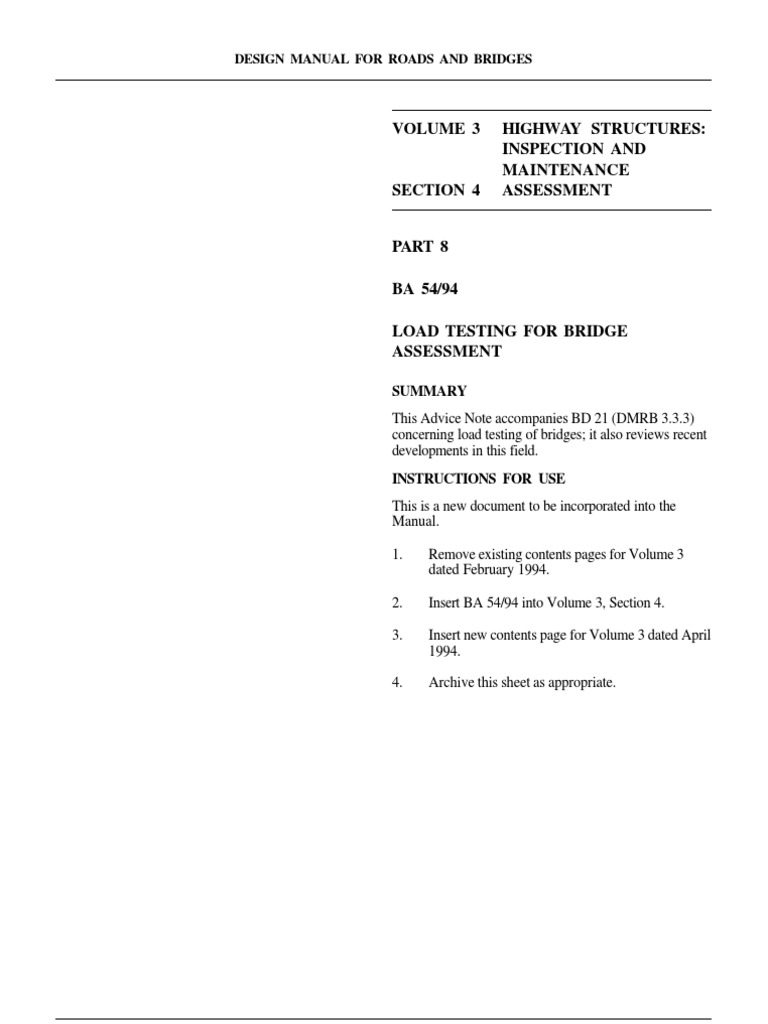 Load Testing Bridges Assessment | PDF | Structural Load | Safety