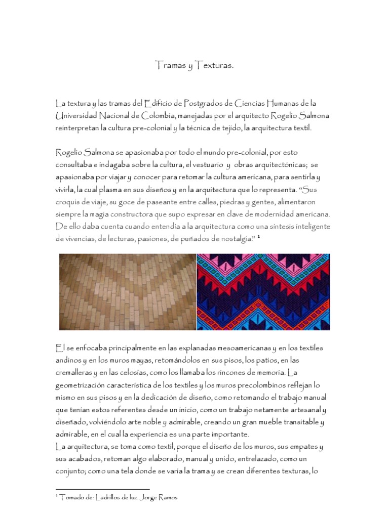 Tramas y Texturas | PDF | Arte abstracto | Memoria