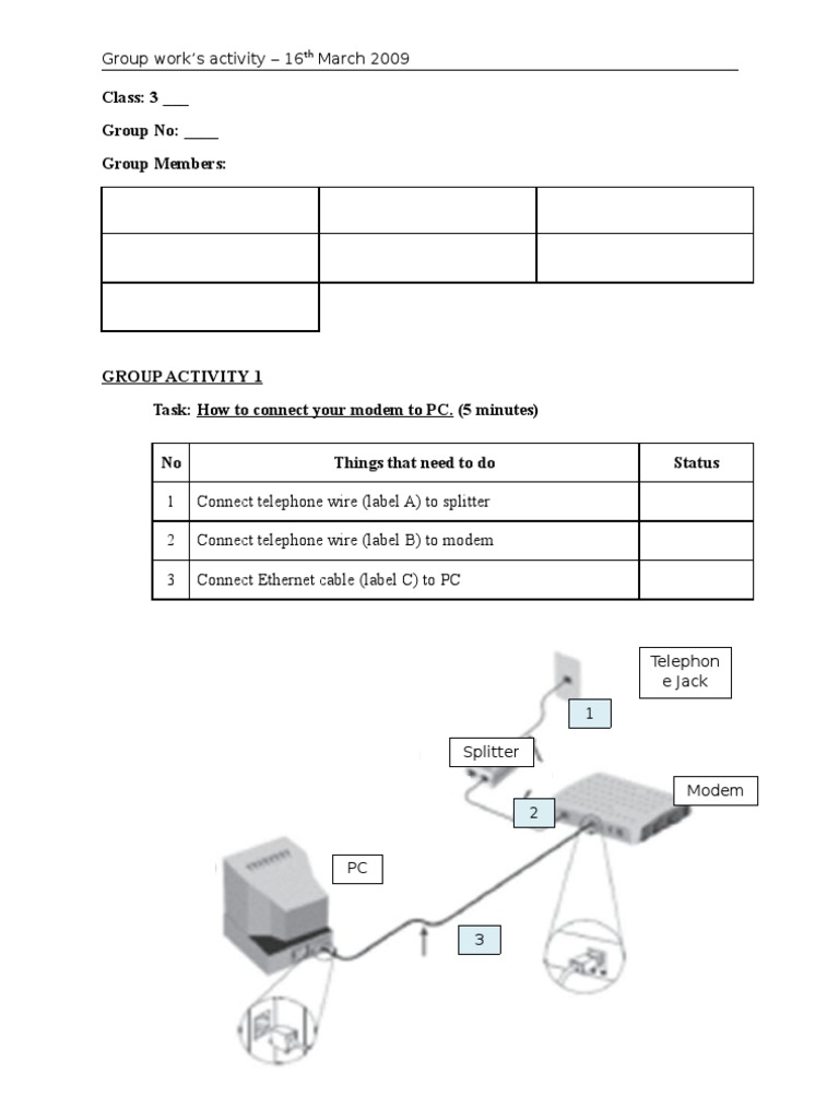 Groupwork Activity Pdf