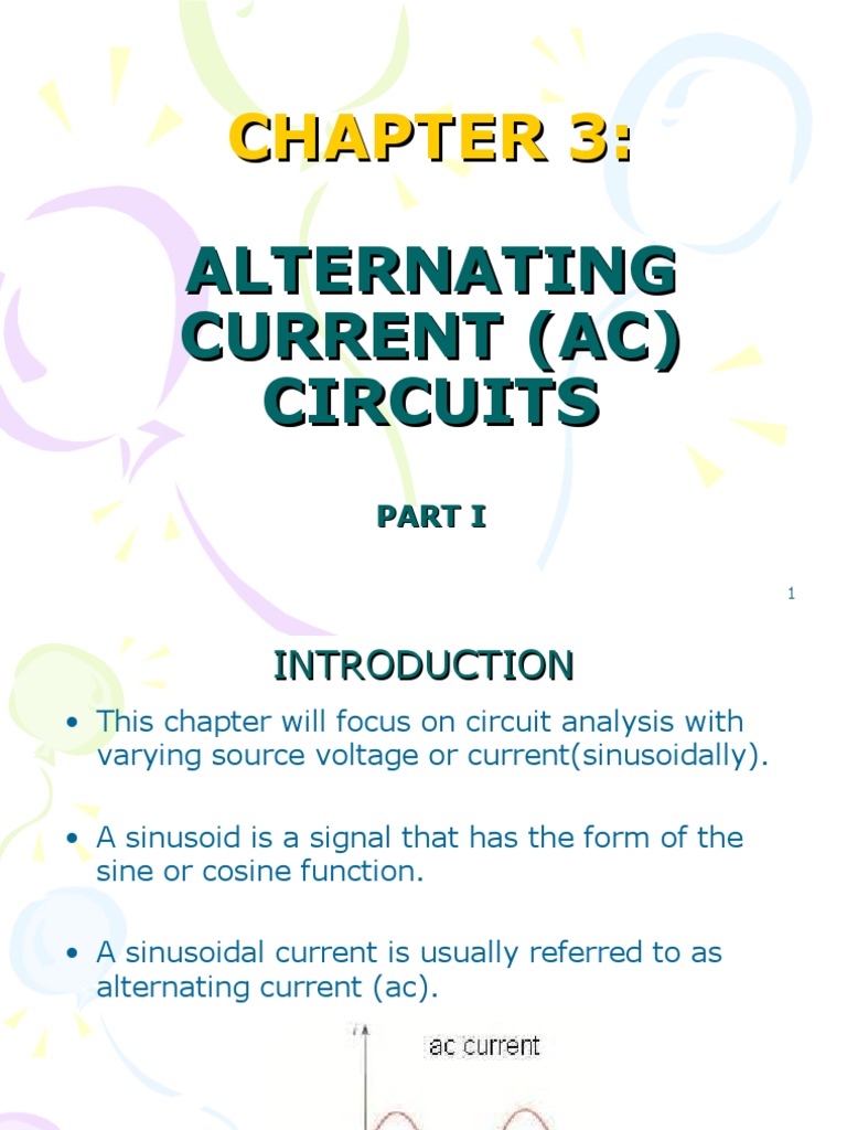 Chap3 BEKG1113 PART1 | PDF | Electrical Impedance | Trigonometric Functions