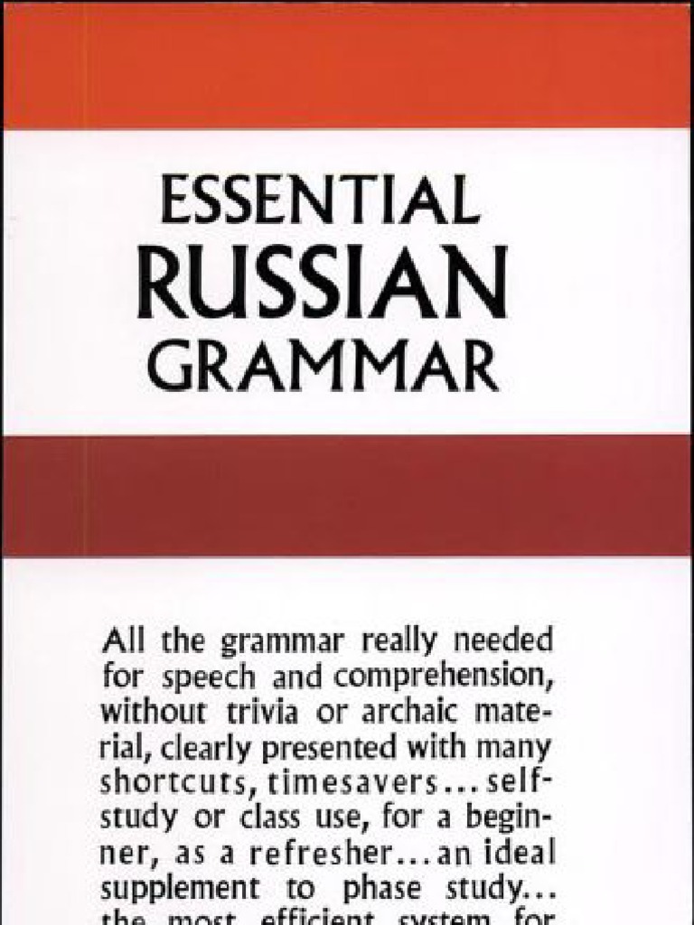 Essential Russian Grammar | PDF