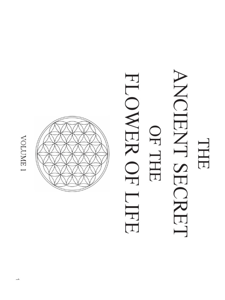Drunvalo Melchizedek Ancient Secret of The Flower of Life Vol 1 | PDF
