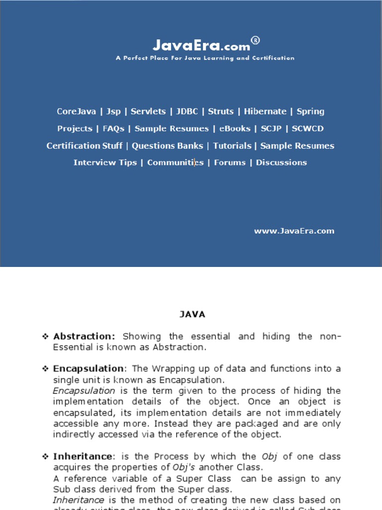Complete Java J2EE Questions | PDF | Method (Computer Programming ... Complete Java J2EE Questions | PDF | Method (Computer Programming ...