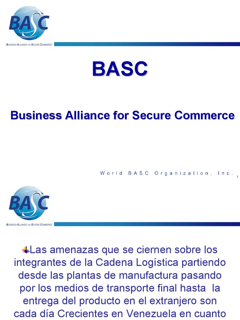 Proceso Completo de Certificacion Basc | PDF | Logística | aduana