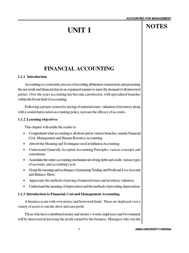 Accounting | PDF | Debits And Credits | Management Accounting