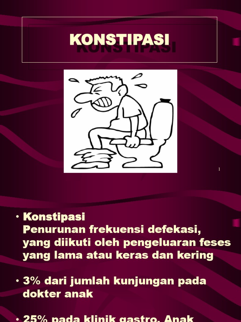 Konstipasi | PDF