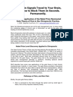 CIA Code 55515 for Pain Relief | PDF | Neuroscience | Cognitive Science