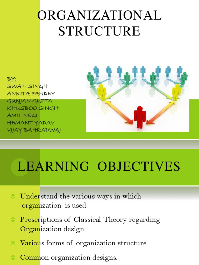 Organisational Structure - Ob PPT (Autosaved) | PDF | Organizational ...