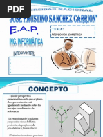 Proyección Dimétrica | PDF | Perspectiva (Gráfica) | Geometría