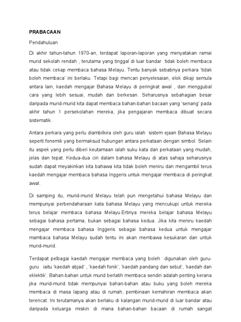 PRABACAAN Pratulisan | PDF