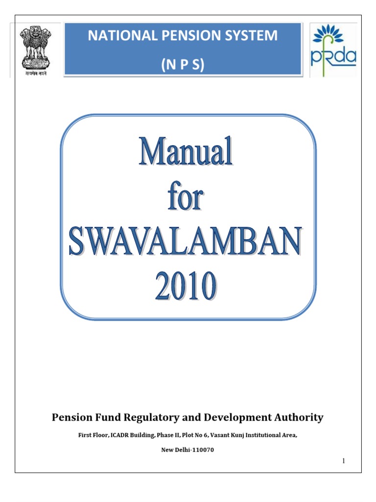 Swalamban National Pension Scheme | PDF | Finance & Money Management