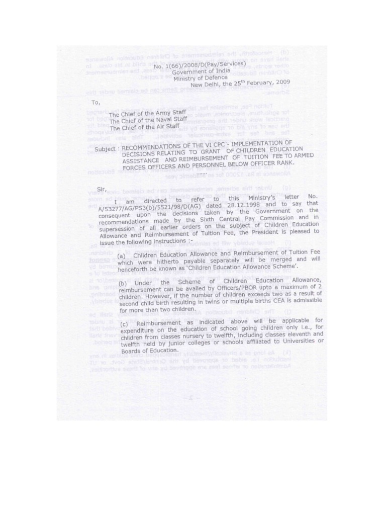 CEA Claim Form for Army Officers | PDF | Government | Social Institutions