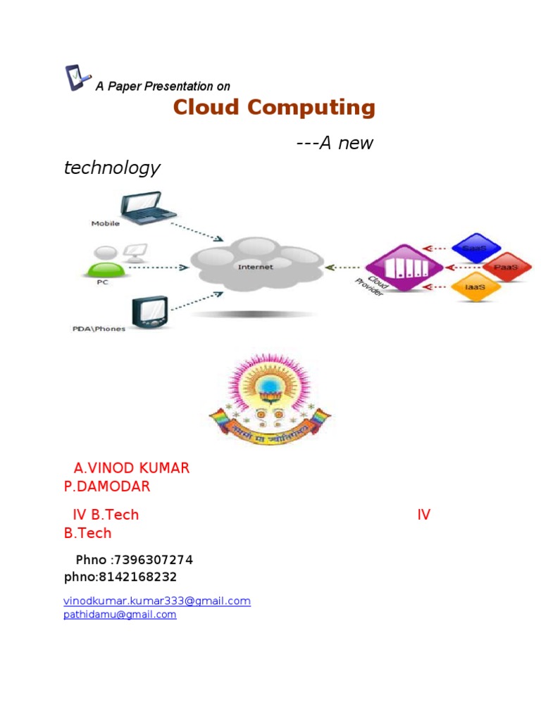 Cloud Computing1 | PDF | Software As A Service | Cloud Computing