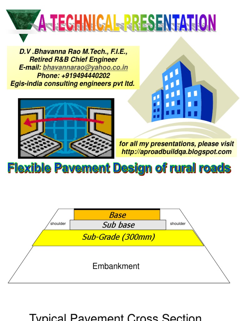 Design of Flexible Pavements For Low Volume Rural Roads | PDF | Road ...