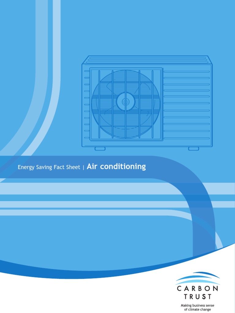 Air Conditioning Fact Sheet | PDF | Hvac | Air Conditioning