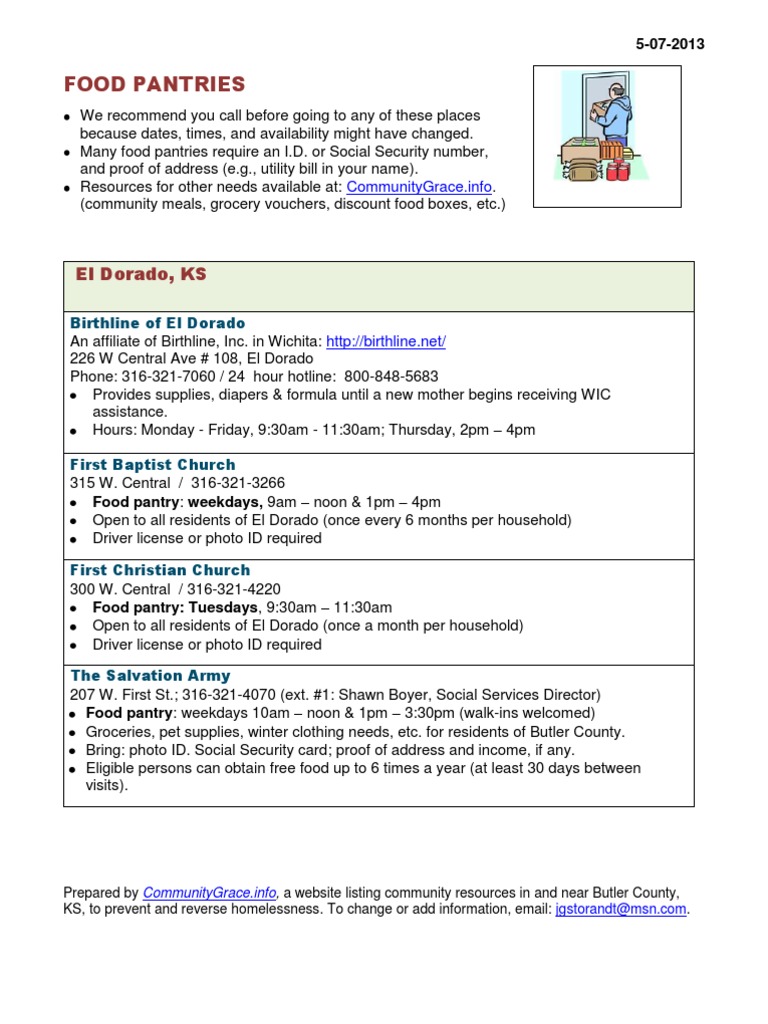 Food Pantries | PDF | Food Bank | Identity Document