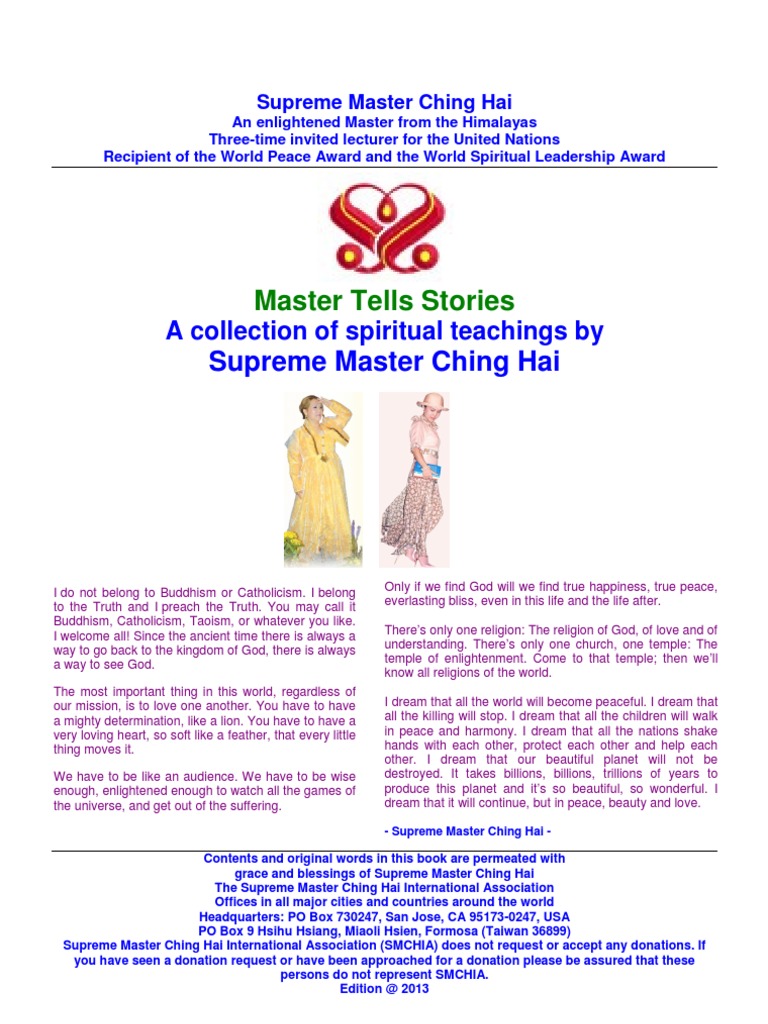 Supreme Master Ching Hai's Master Tells Stories | Meditation | Spirituality