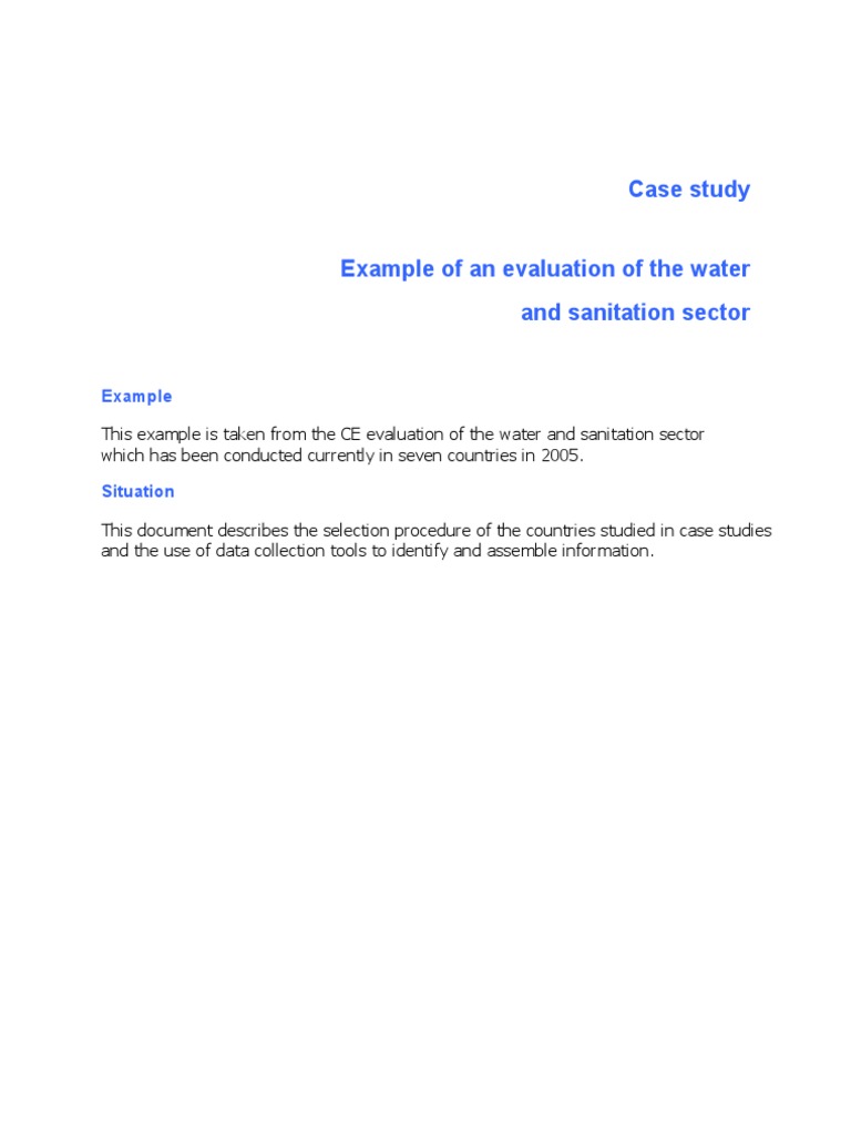 Case Study: Example | PDF | Focus Group | Qualitative Research