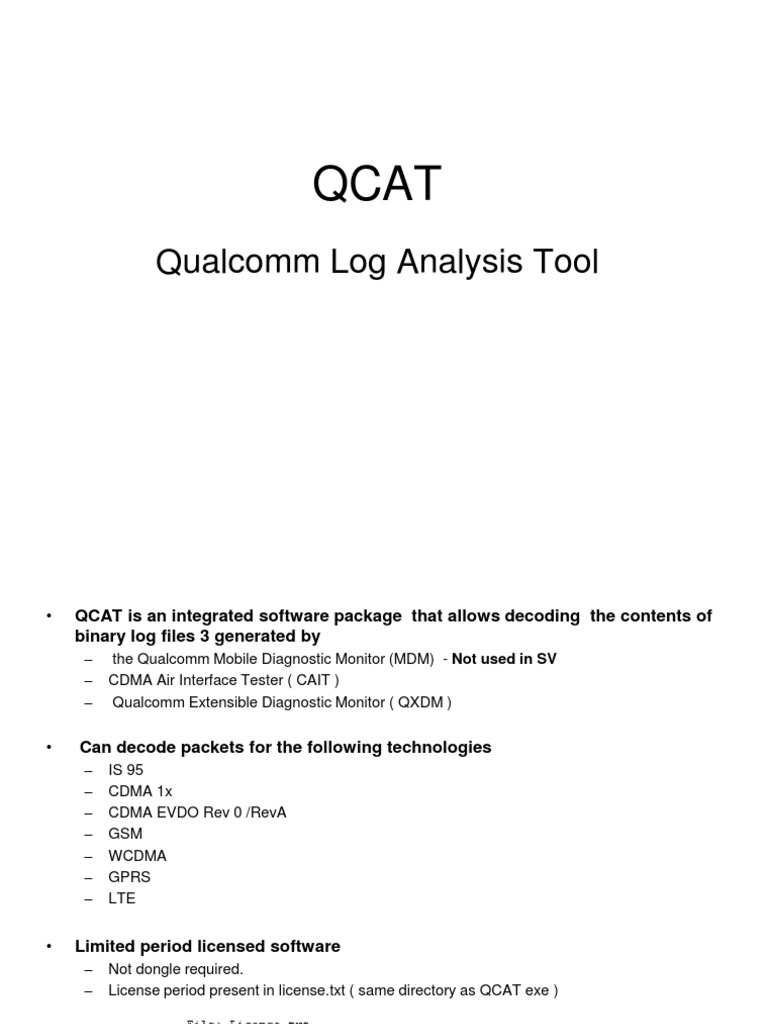 QCAT | PDF | Computing | Software