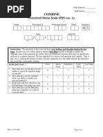 PSS-10 Questionnaire for Stress Assessment | PDF