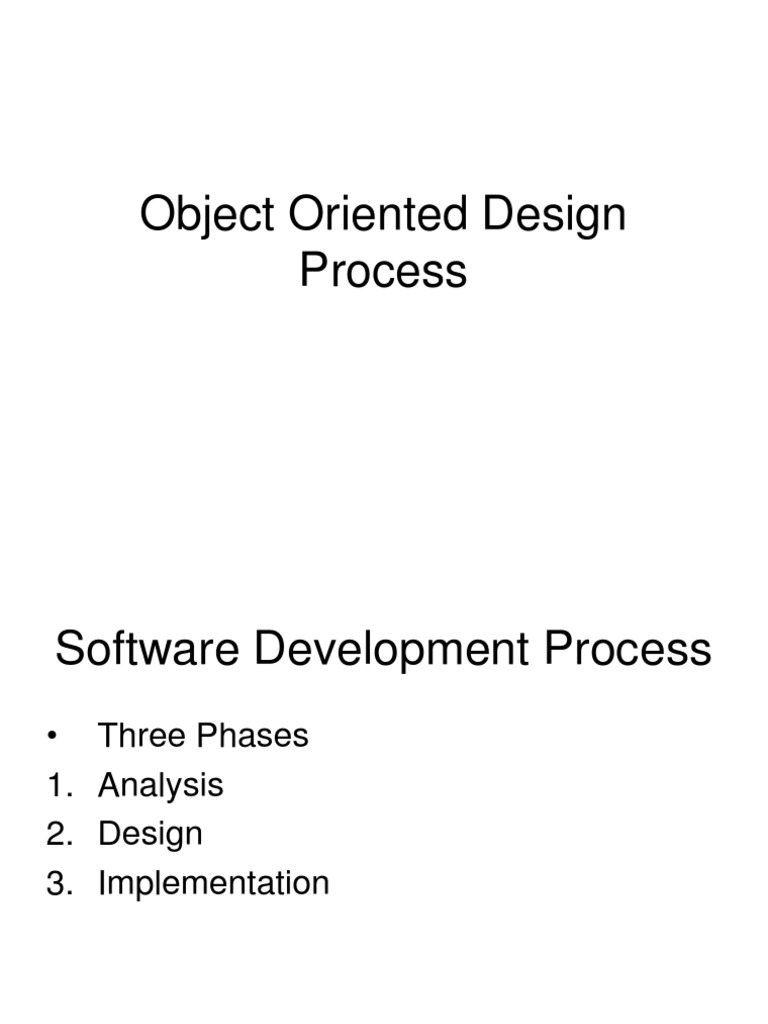 Object Oriented Design Guide | PDF | Art | Computers