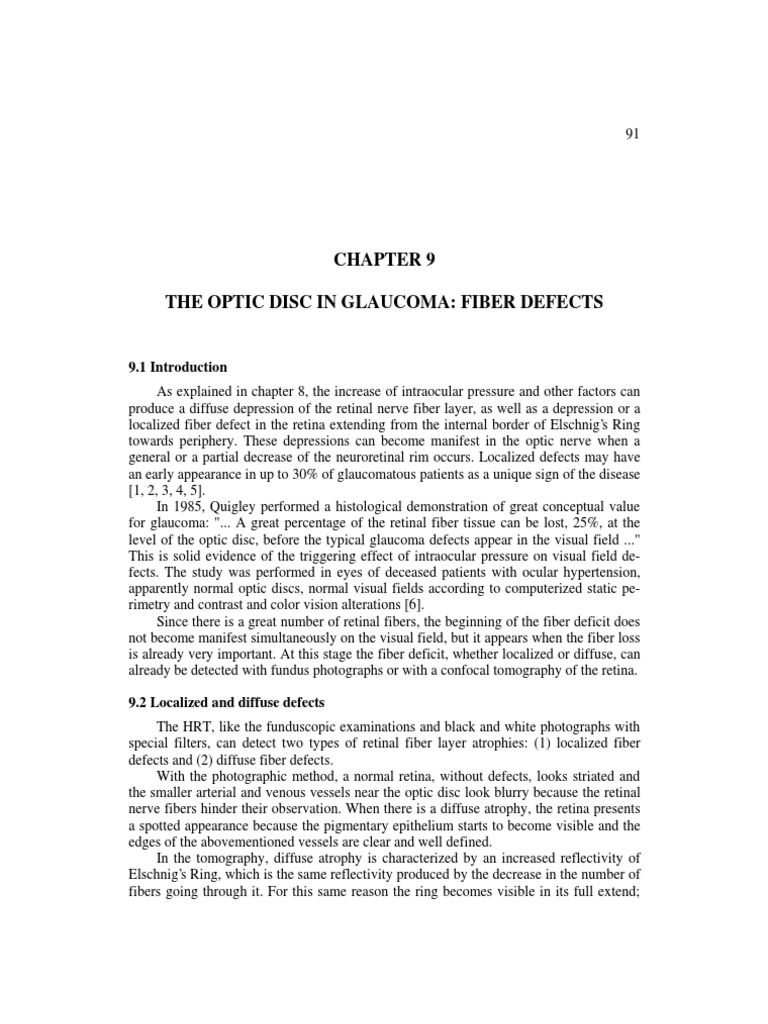 09 The Optic Disc in Glaucoma Fiber Defects | PDF | Retina | Glaucoma