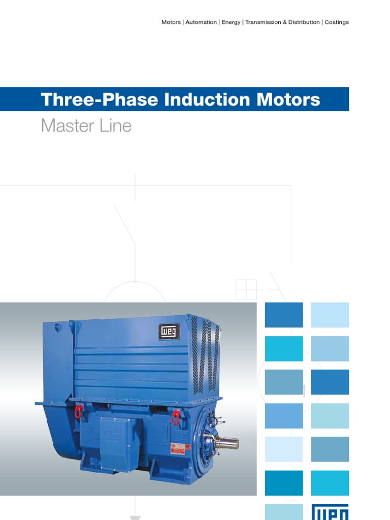 WEG Three Phase Induction Motors Master Line 50019089 Brochure English ...