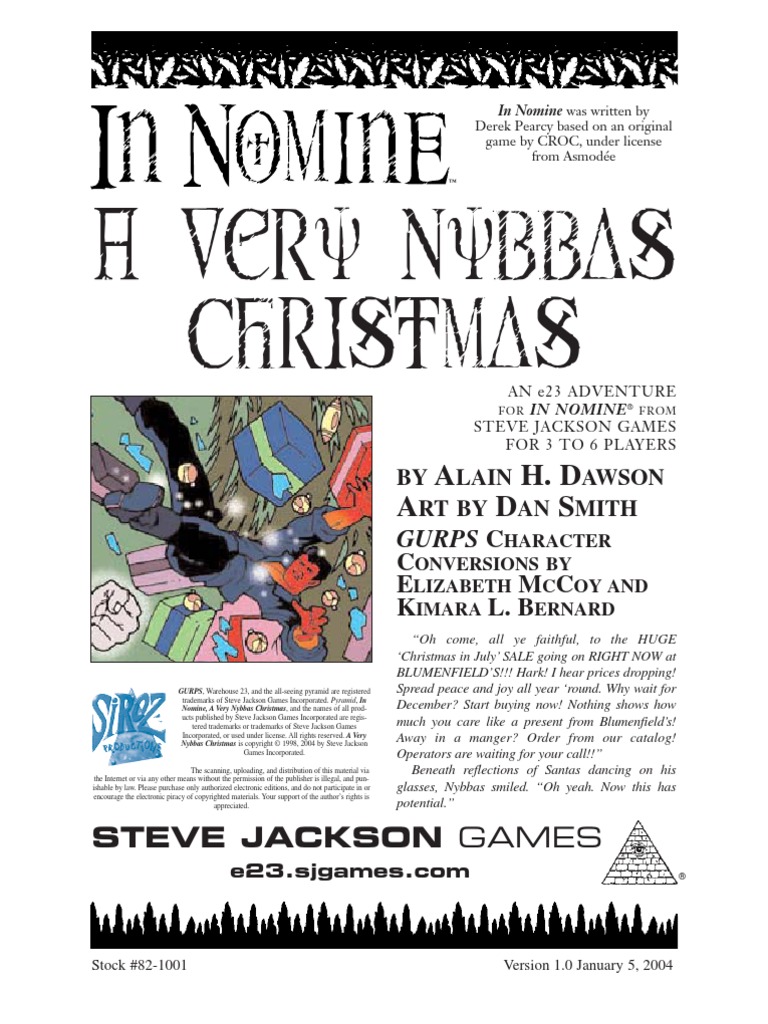 A Very Nybbas Christmas | PDF | Religion And Belief